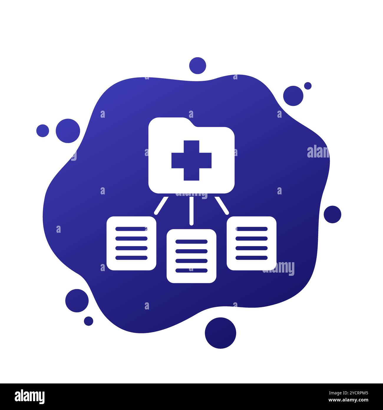 History icon design medical Cut Out Stock Images & Pictures - Alamy