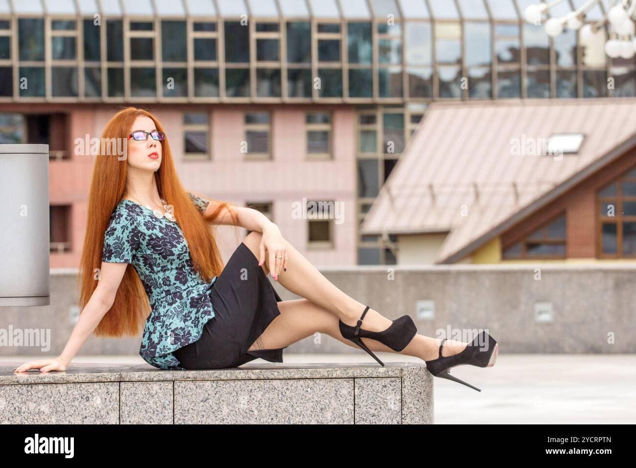 Ginger beauty woman hair hi-res stock photography and images - Alamy
