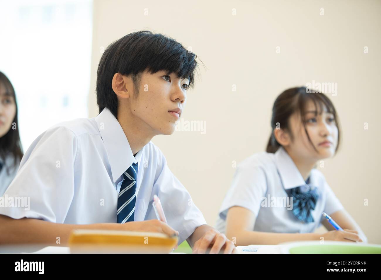 Students taking a class Stock Photo - Alamy