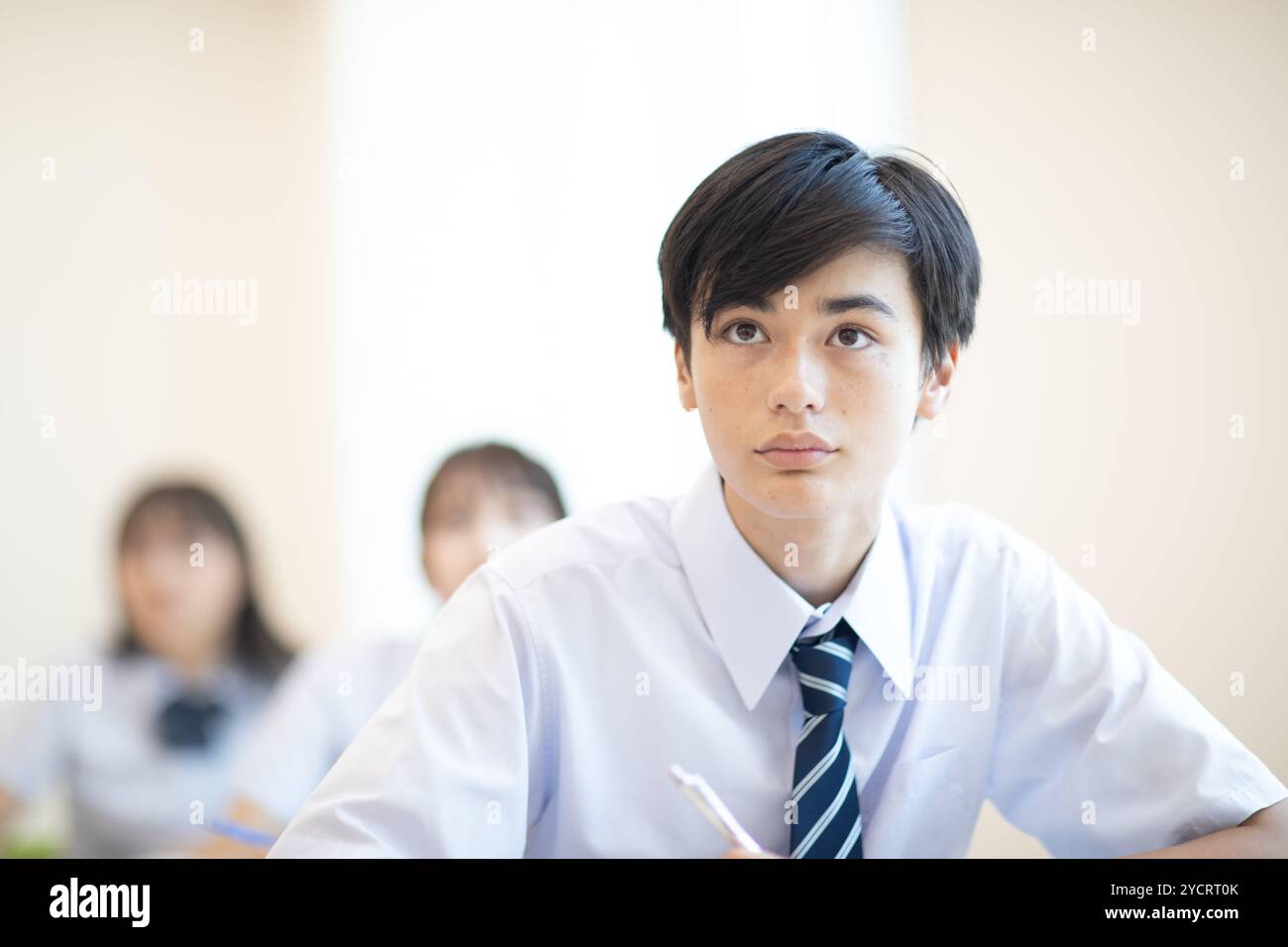 Students taking a class Stock Photo - Alamy