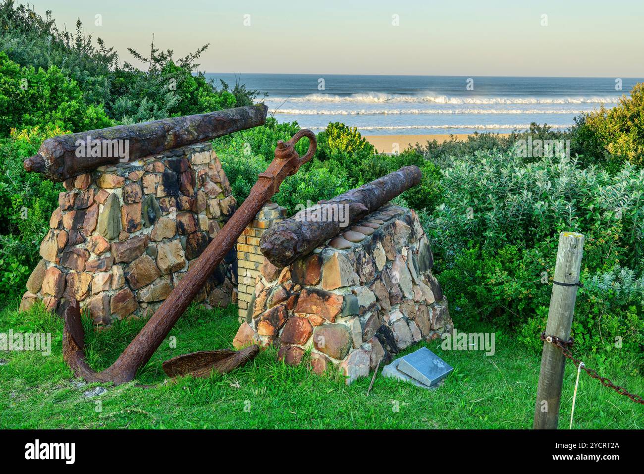 Two historic cannons aiming at the sea, Cannon Rocks, Cannon Rocks ...