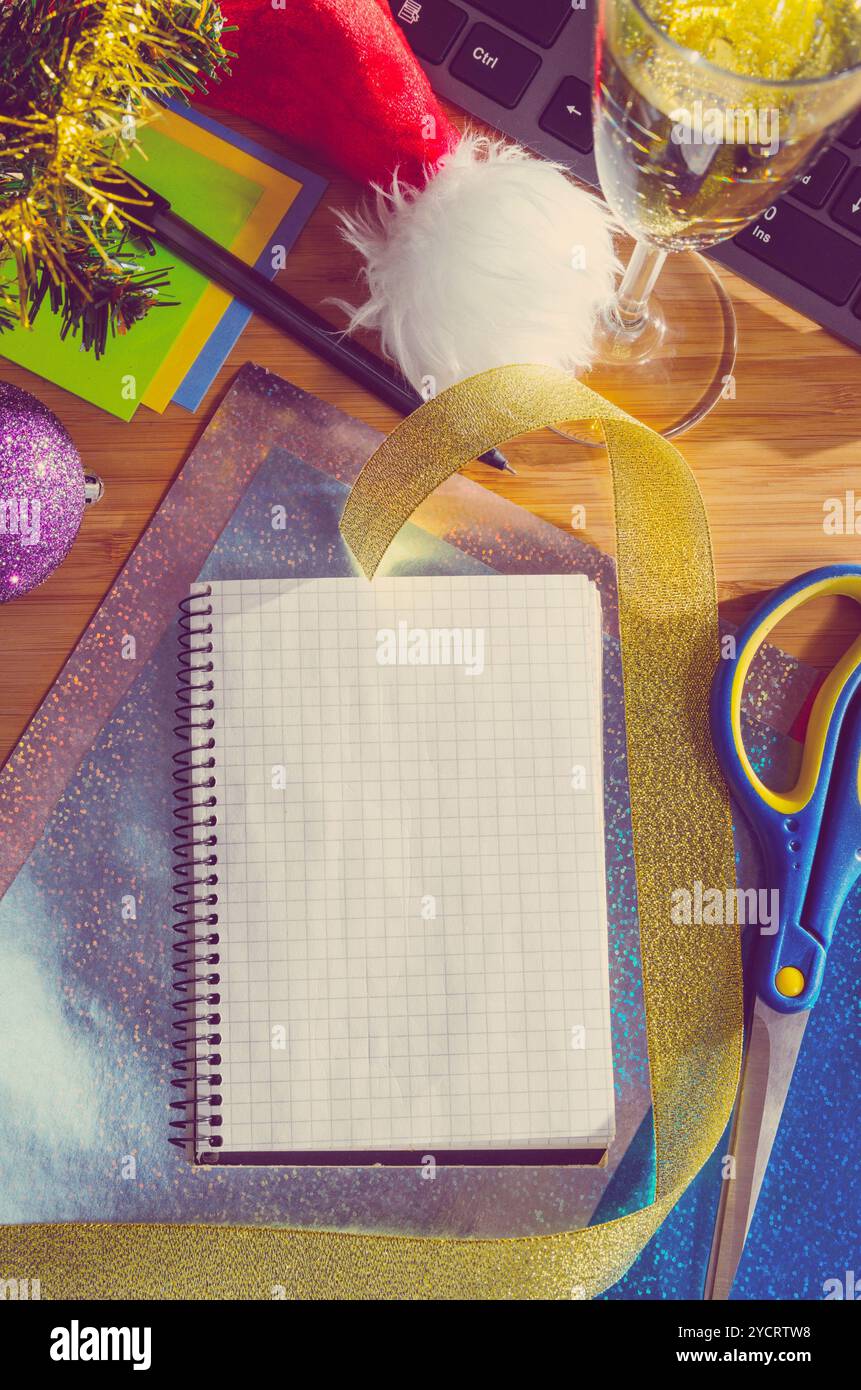 New year at work Stock Photo - Alamy