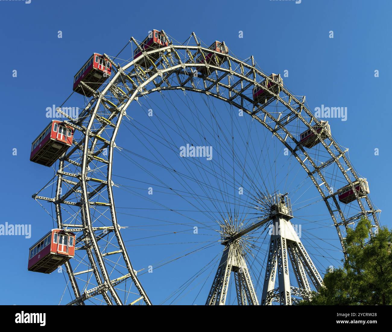 Vienna, Austria, 22 September, 2022: the Giant Ferris Wheel in the ...