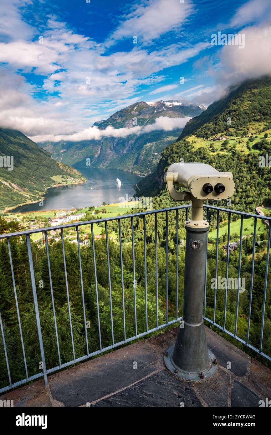 Norway the geiranger fjord hi-res stock photography and images - Alamy