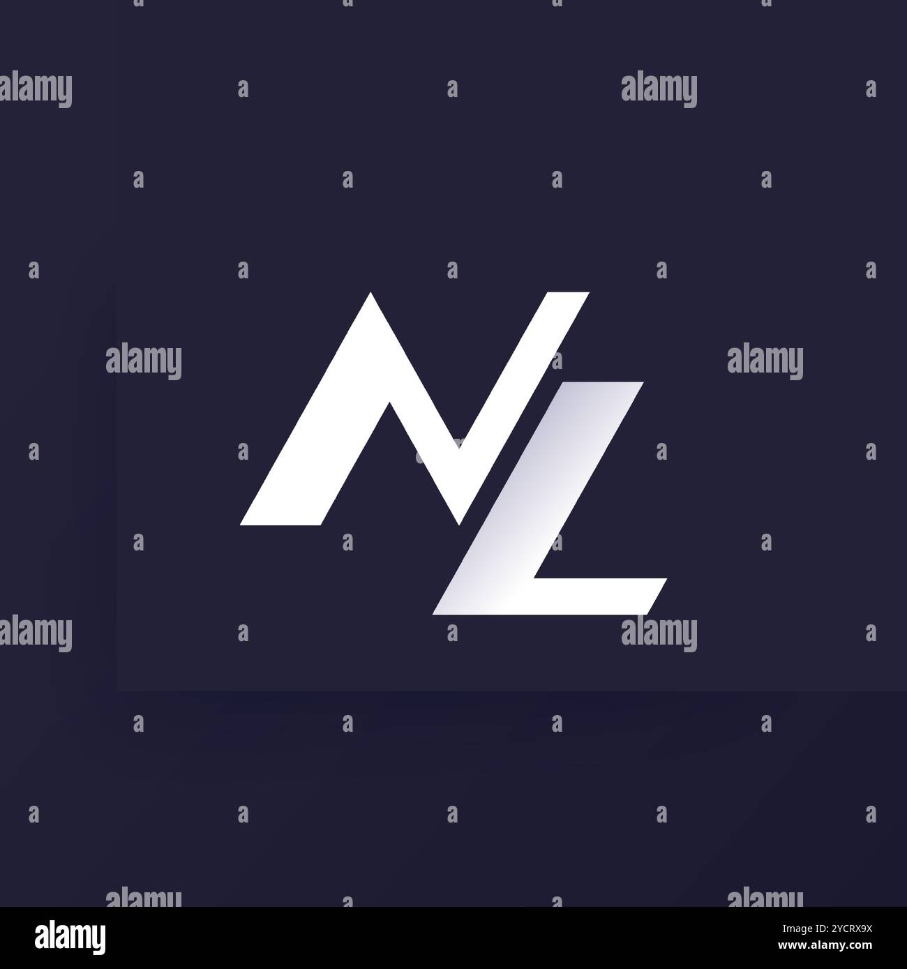 Ln tech logo Stock Vector Images - Alamy