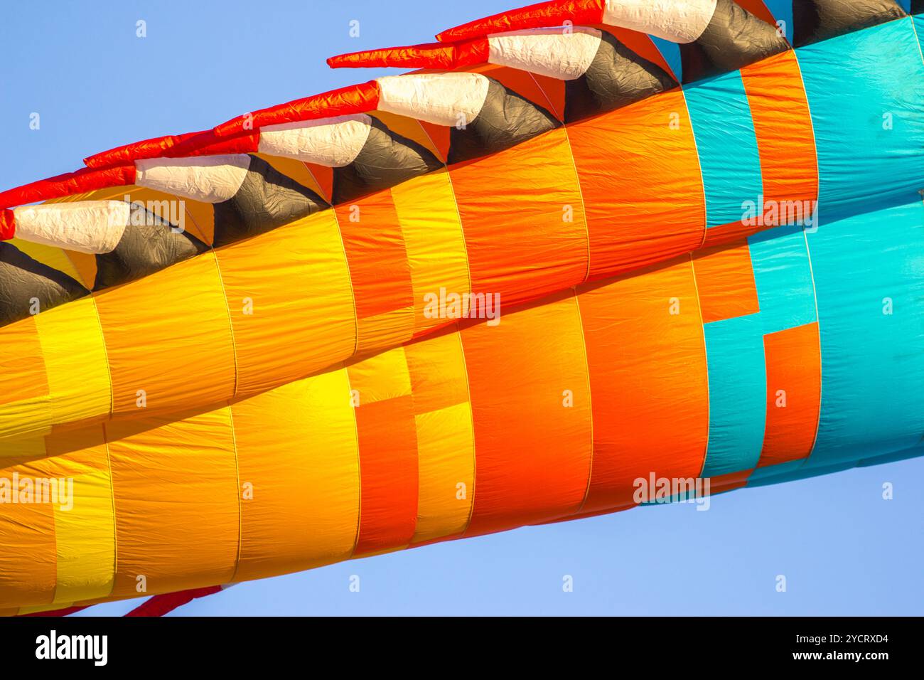 Abstract elements of flying kite for background Stock Photo - Alamy