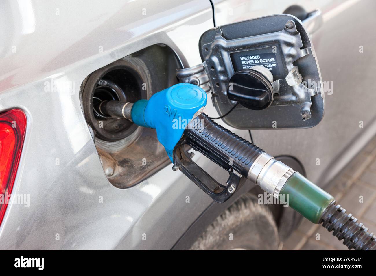 Car fueling station hi-res stock photography and images - Alamy