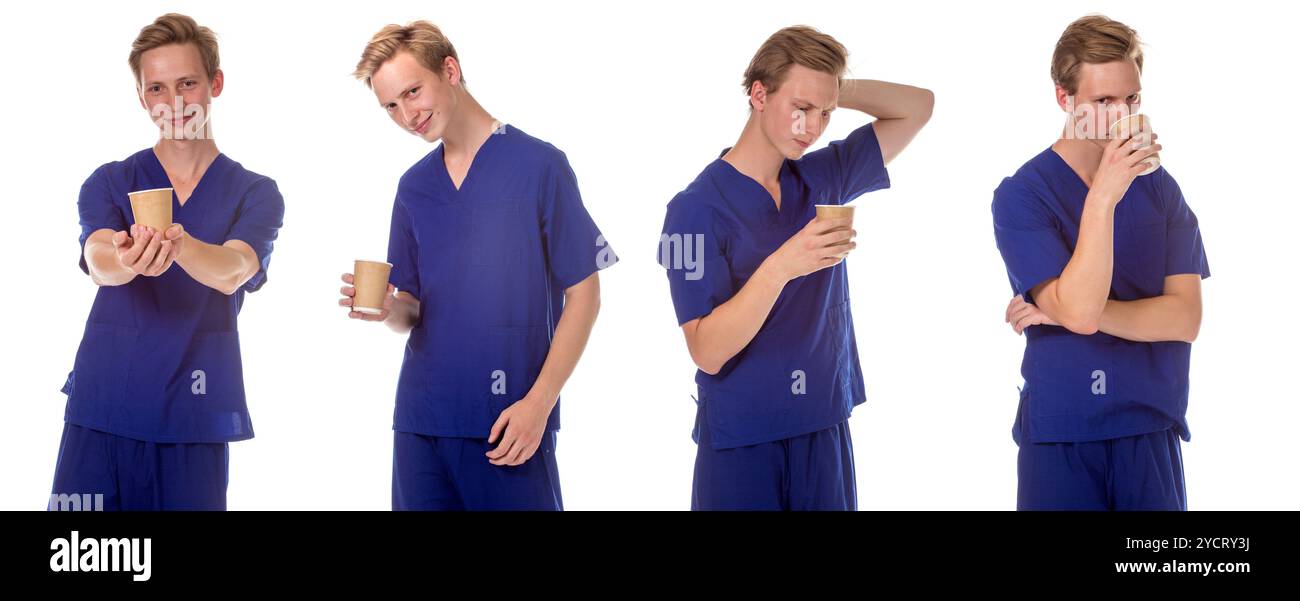 Male doctor surgeon dentist Cut Out Stock Images & Pictures - Alamy