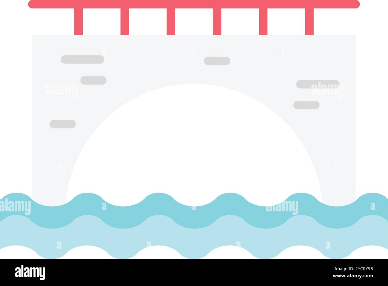 Bridge icon vector image. Suitable for mobile application web ...