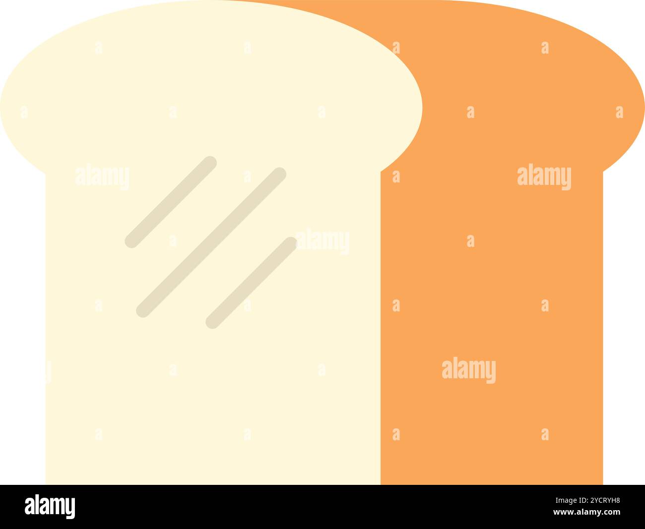 Bread icon vector image. Suitable for mobile application web ...