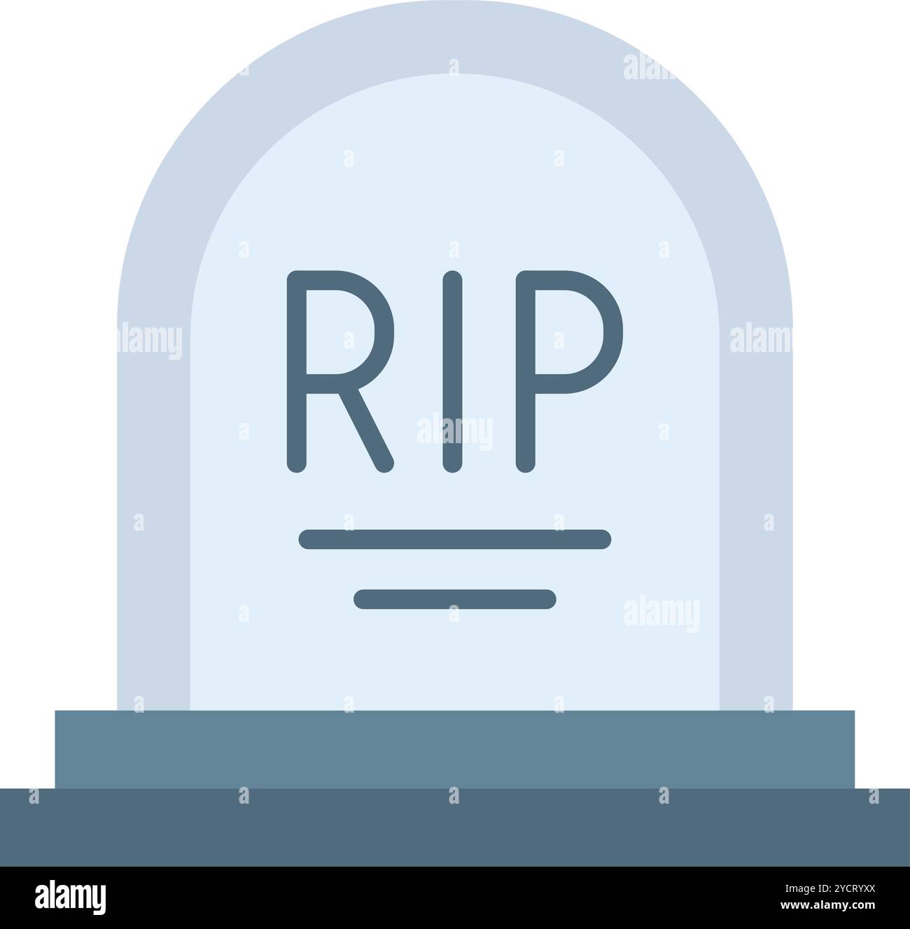 Cementery icon vector image. Suitable for mobile application web ...