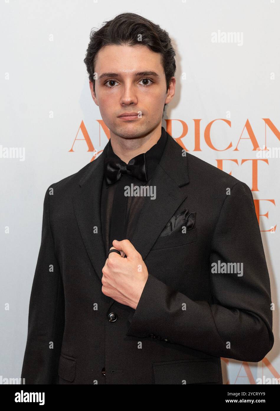 New York, USA. 23rd Oct, 2024. Patrick Frenette attends American Ballet ...