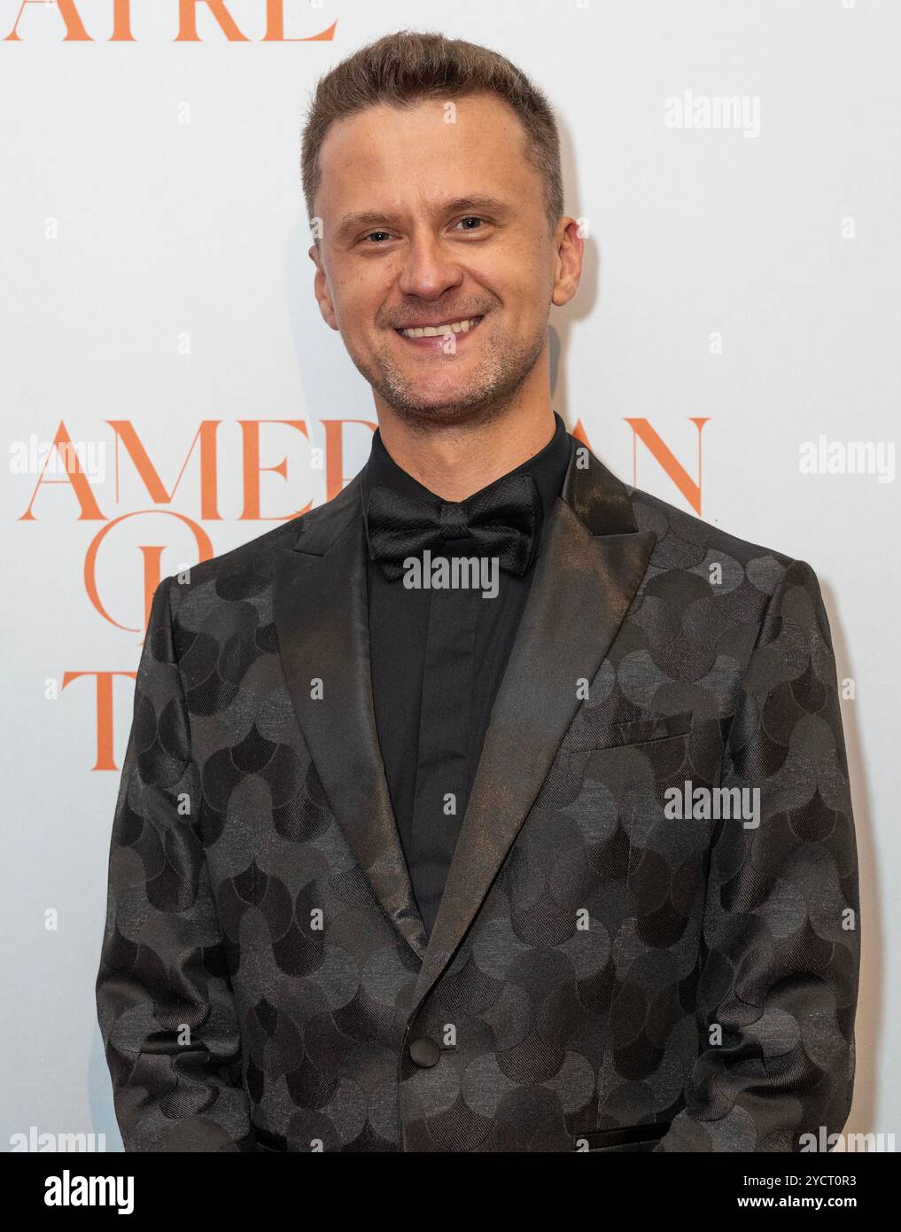 New York, USA. 23rd Oct, 2024. Isaac Hernández attends American Ballet ...