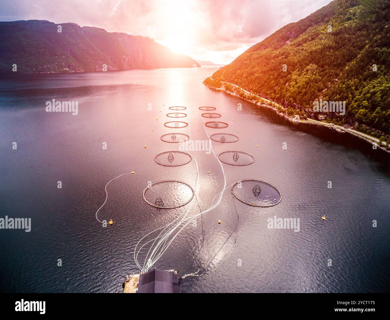 Aqua farm north sea hi-res stock photography and images - Alamy