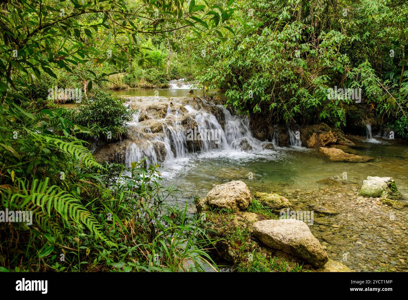Ha' Kok pools, Tortuga River, Lancetillo - La Parroquia, Northern ...