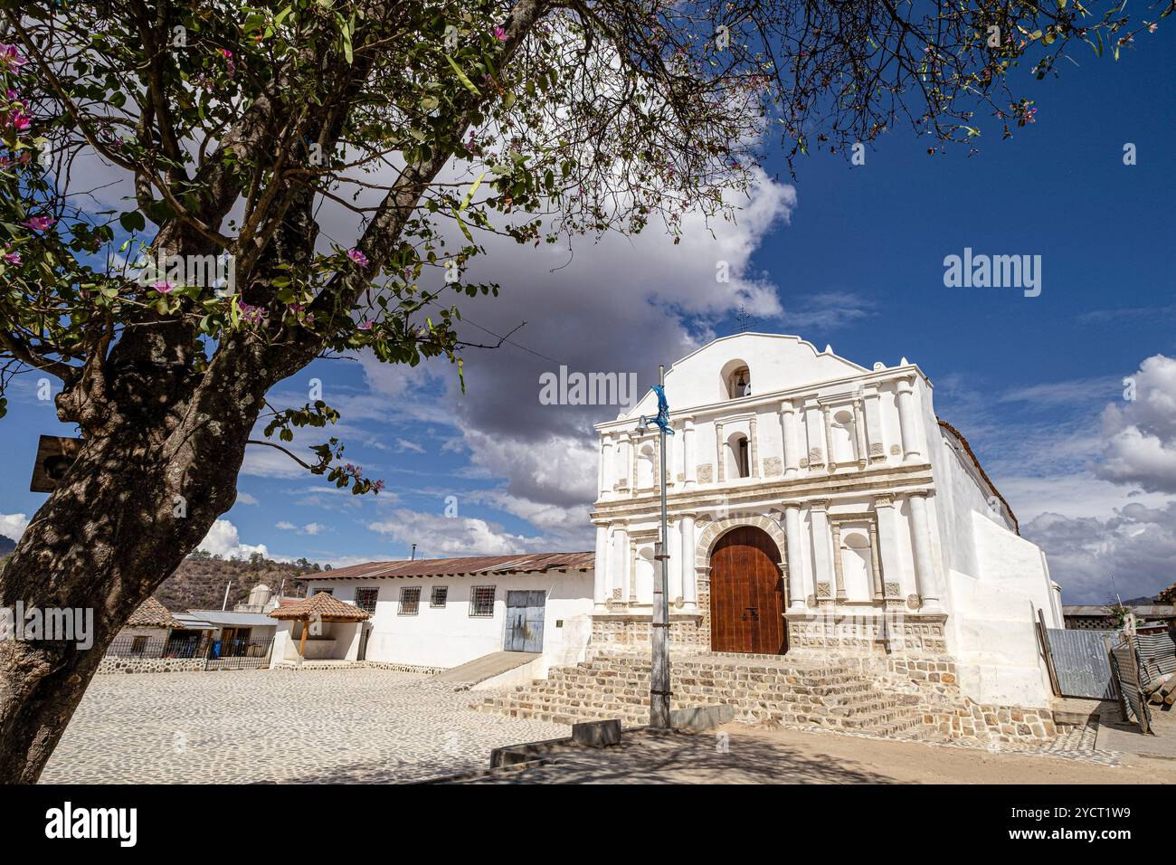 Colonial Catholic Church, San Bartolomé Jocotenango, municipality of ...