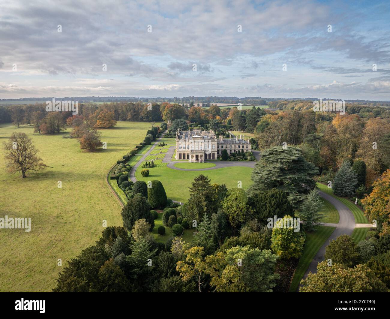 The stunning Italianate Brodsworth Hall, Doncaster, South Yorkshire ...
