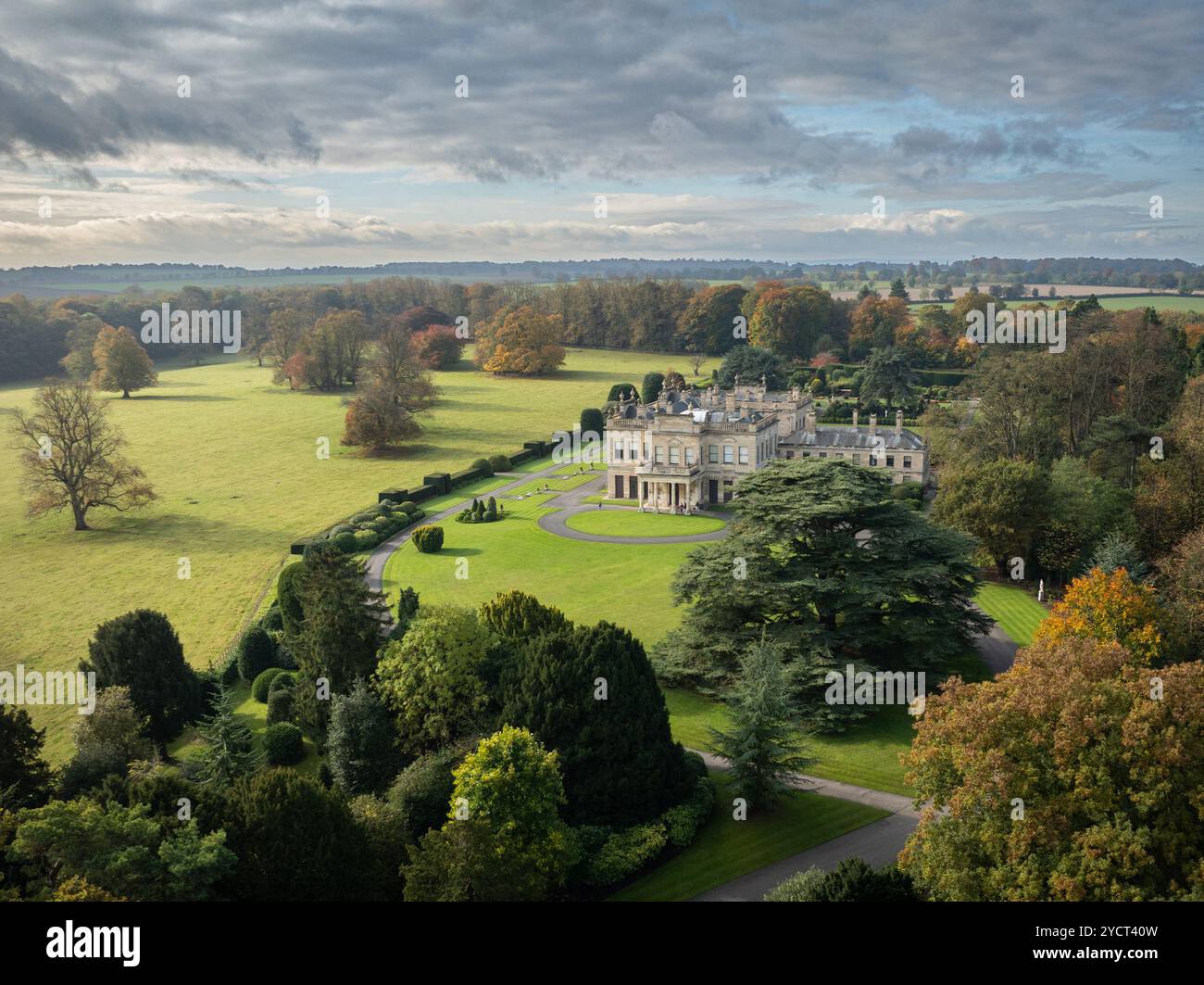 The stunning Italianate Brodsworth Hall, Doncaster, South Yorkshire ...