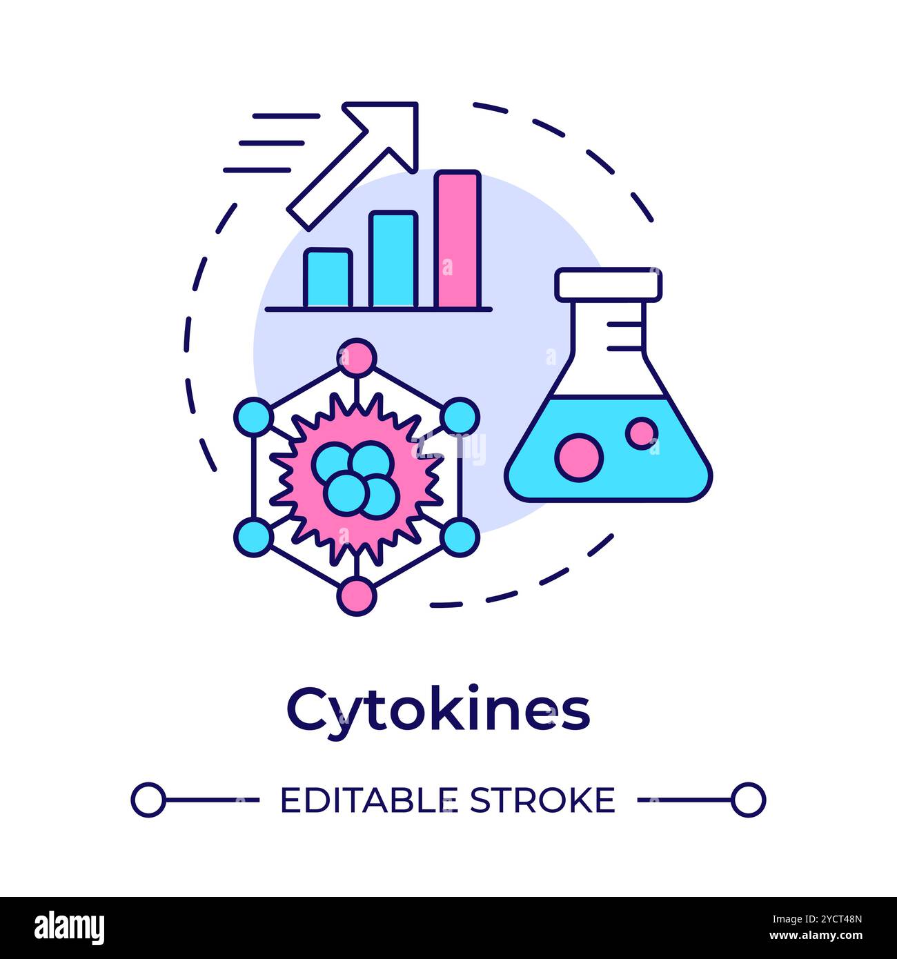 Cytokine biology Stock Vector Images - Alamy
