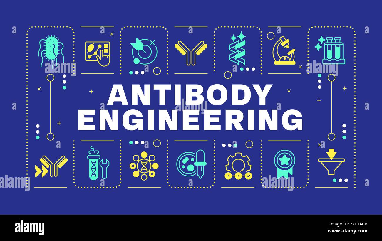 Antibody development dark blue word concept Stock Vector Image & Art ...