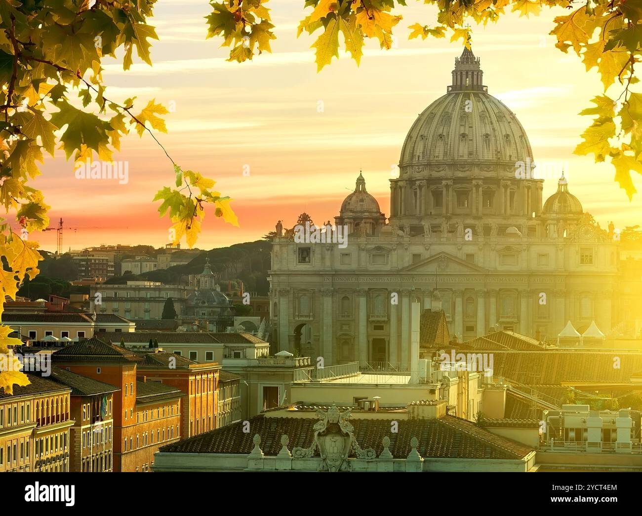 Vatican summer sunset hi-res stock photography and images - Alamy