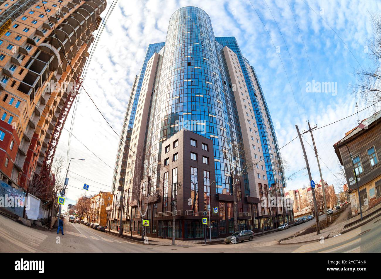 Tall apartment building modern hi-res stock photography and images - Alamy