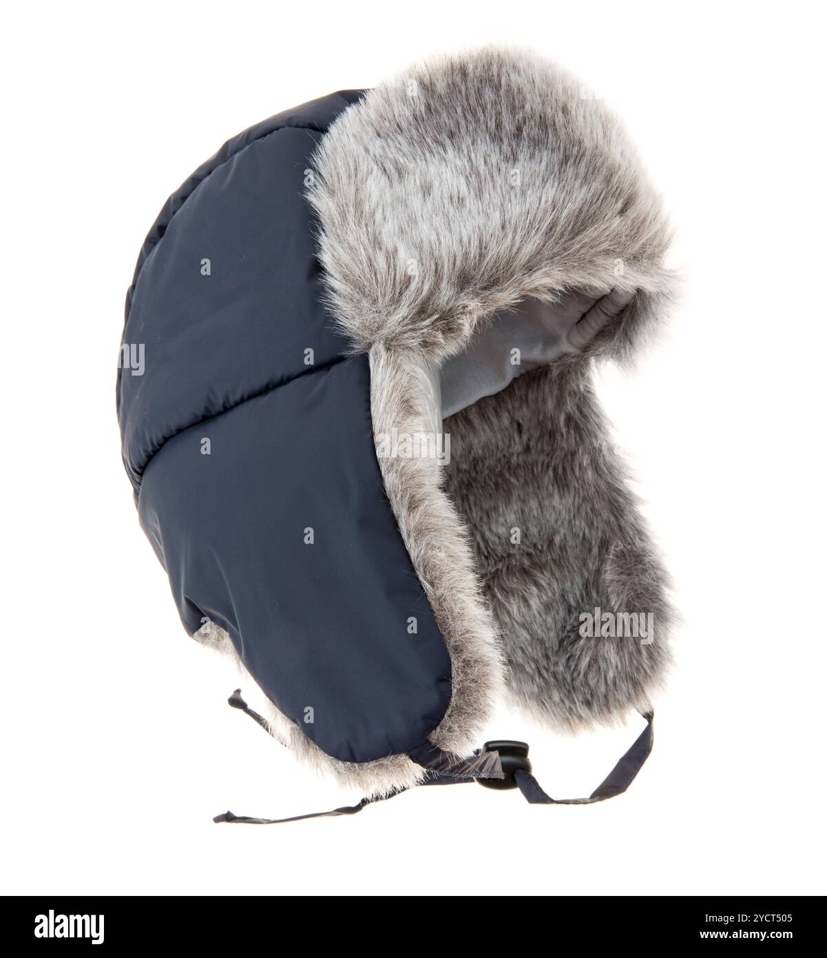 Warm fur cap Stock Photo - Alamy