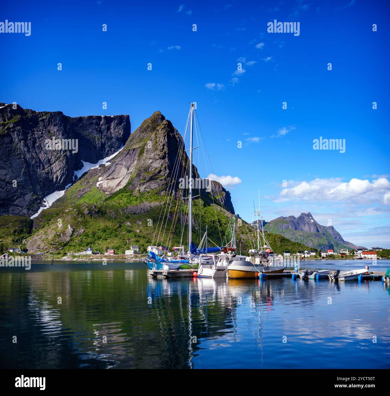 Lofoten archipelago islands Stock Photo - Alamy