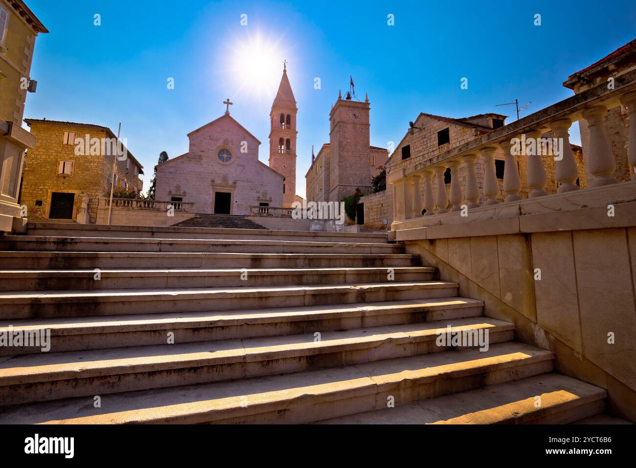 Old catholic church square hi-res stock photography and images - Alamy