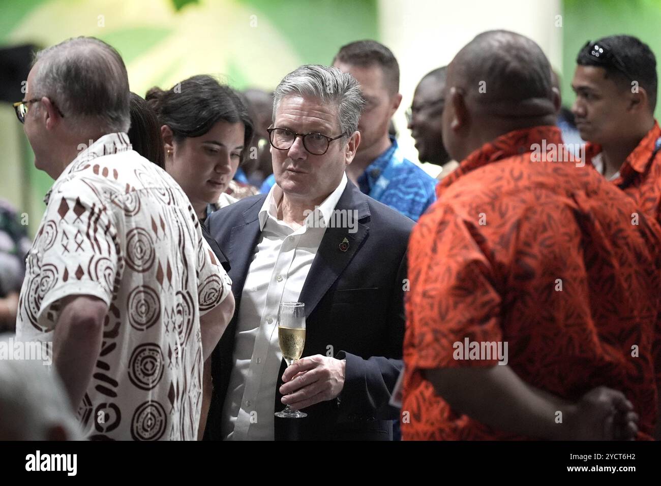 Prime Minister Sir Keir Starmer attends a Welcome Reception and State Banquet at Apia Park ...