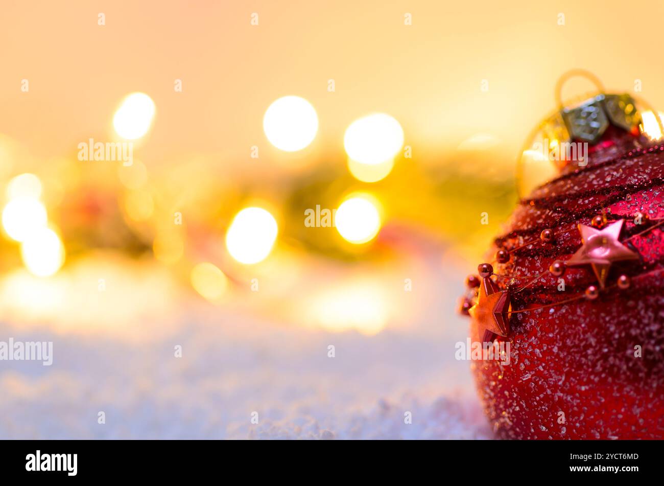 Christmas yellow star fir tree hi-res stock photography and images - Alamy