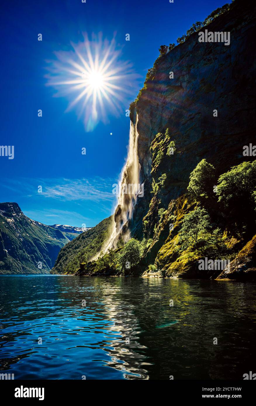 View seven sisters waterfall hi-res stock photography and images - Alamy