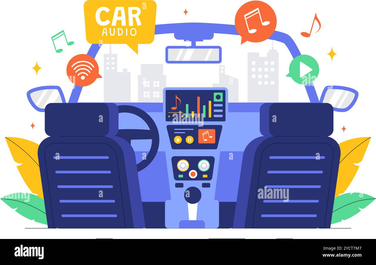 Car sound Stock Vector Images - Alamy