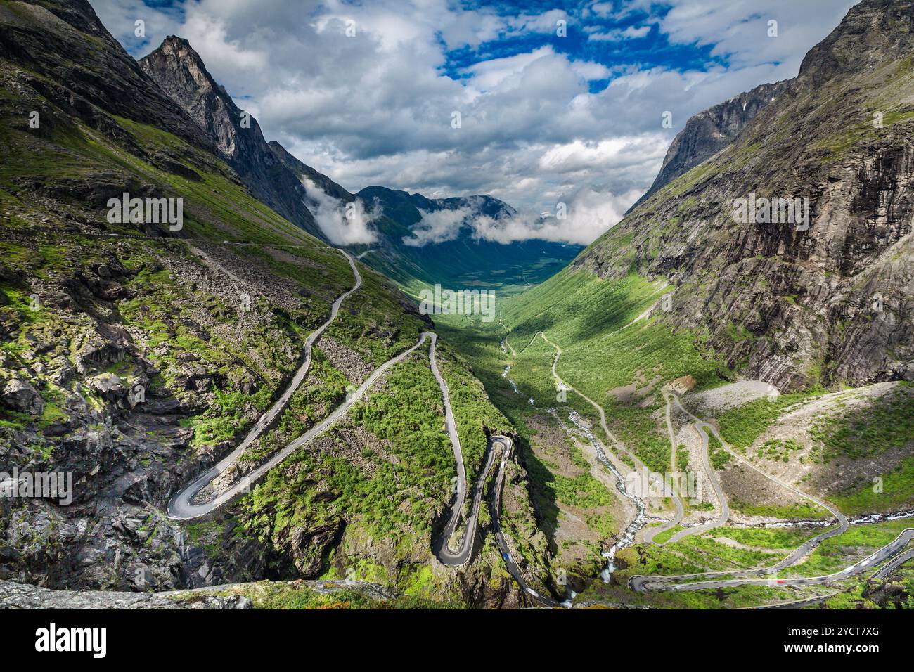 Trolls path trollstigen trollstigveien hi-res stock photography and ...
