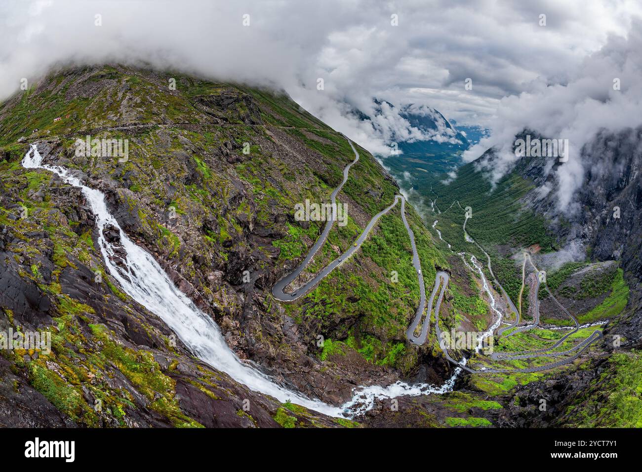 Trolls path trollstigen trollstigveien hi-res stock photography and ...