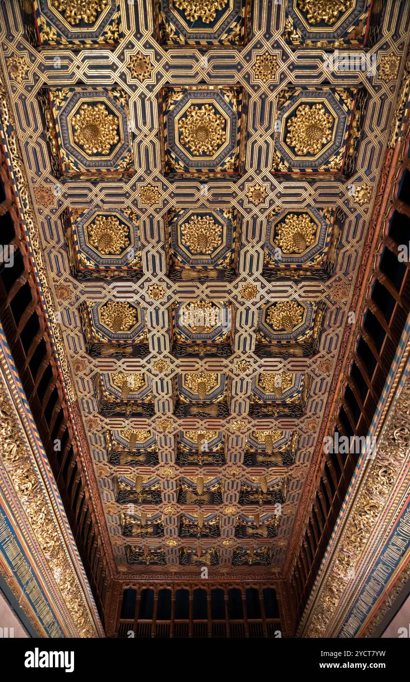 The Aljafería Palace a fortified medieval palace built during the ...
