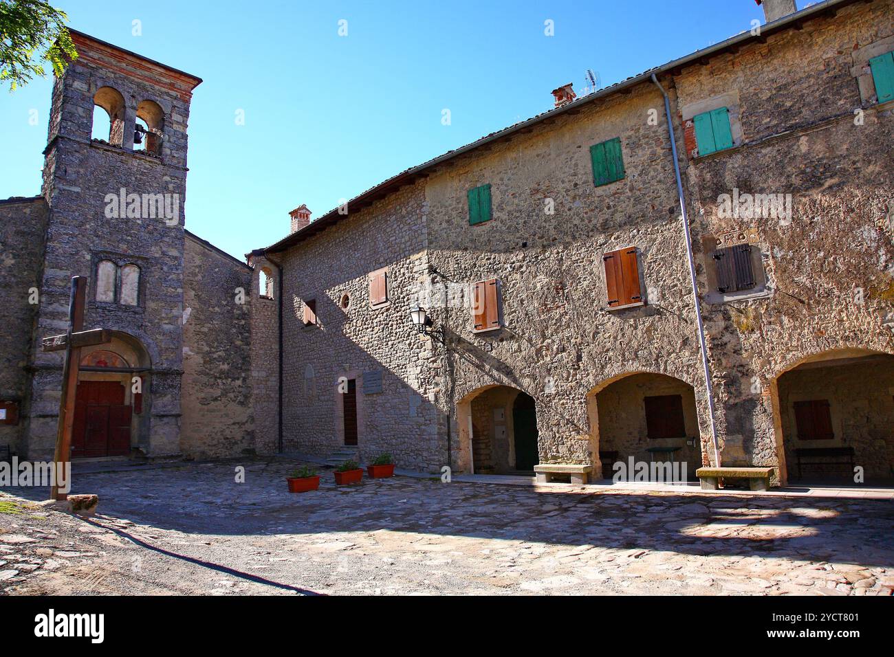 the medieval castle of Montecuccolo, circuit of the Emilian castles ...