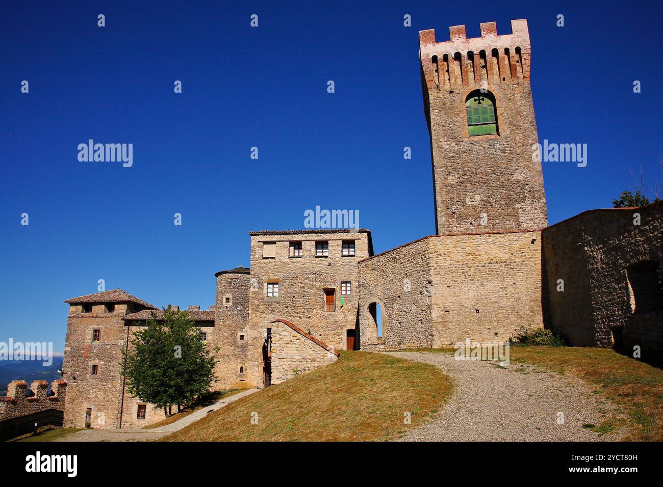 the medieval castle of Montecuccolo, circuit of the Emilian castles ...