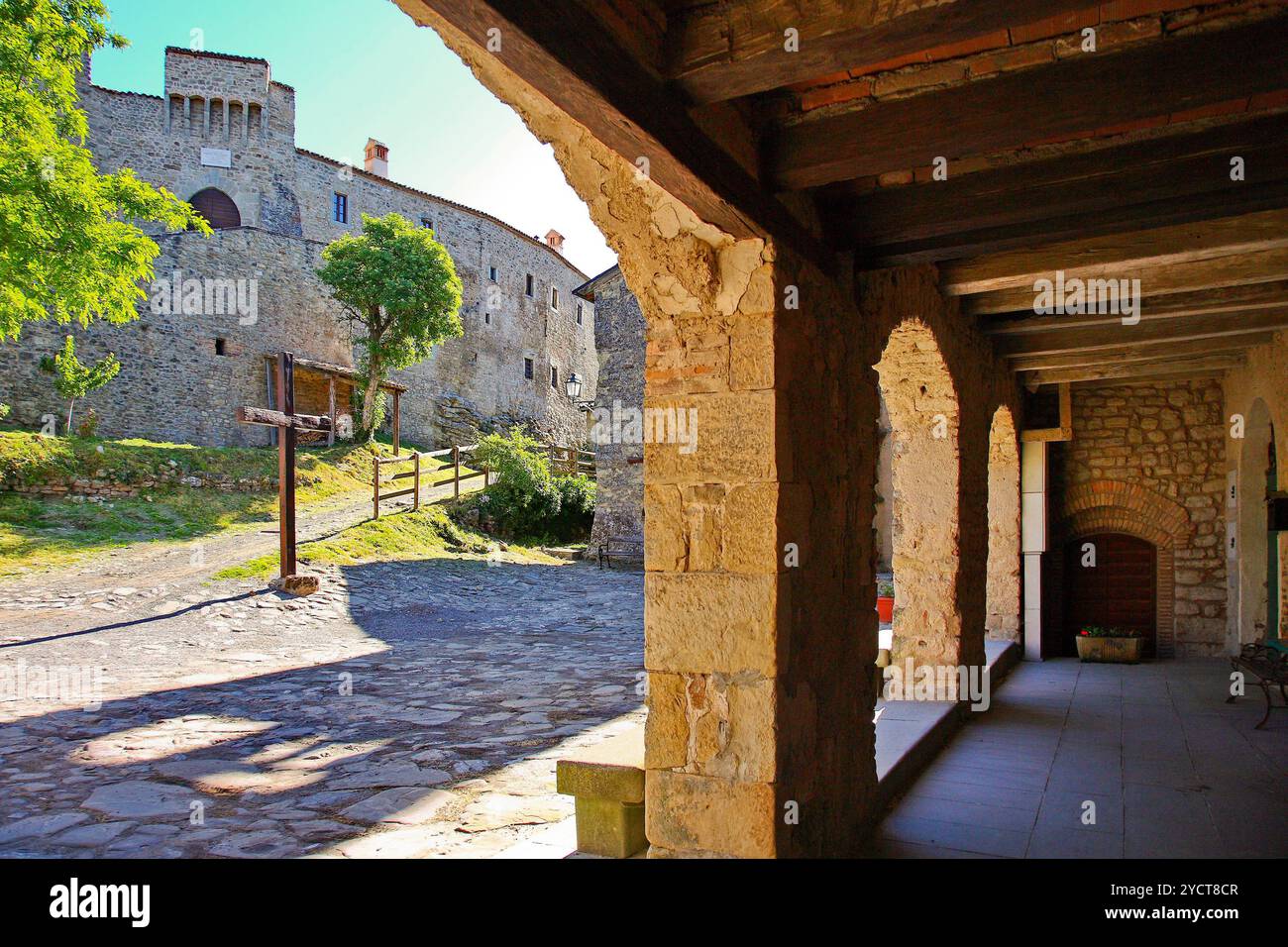 the medieval castle of Montecuccolo, circuit of the Emilian castles ...