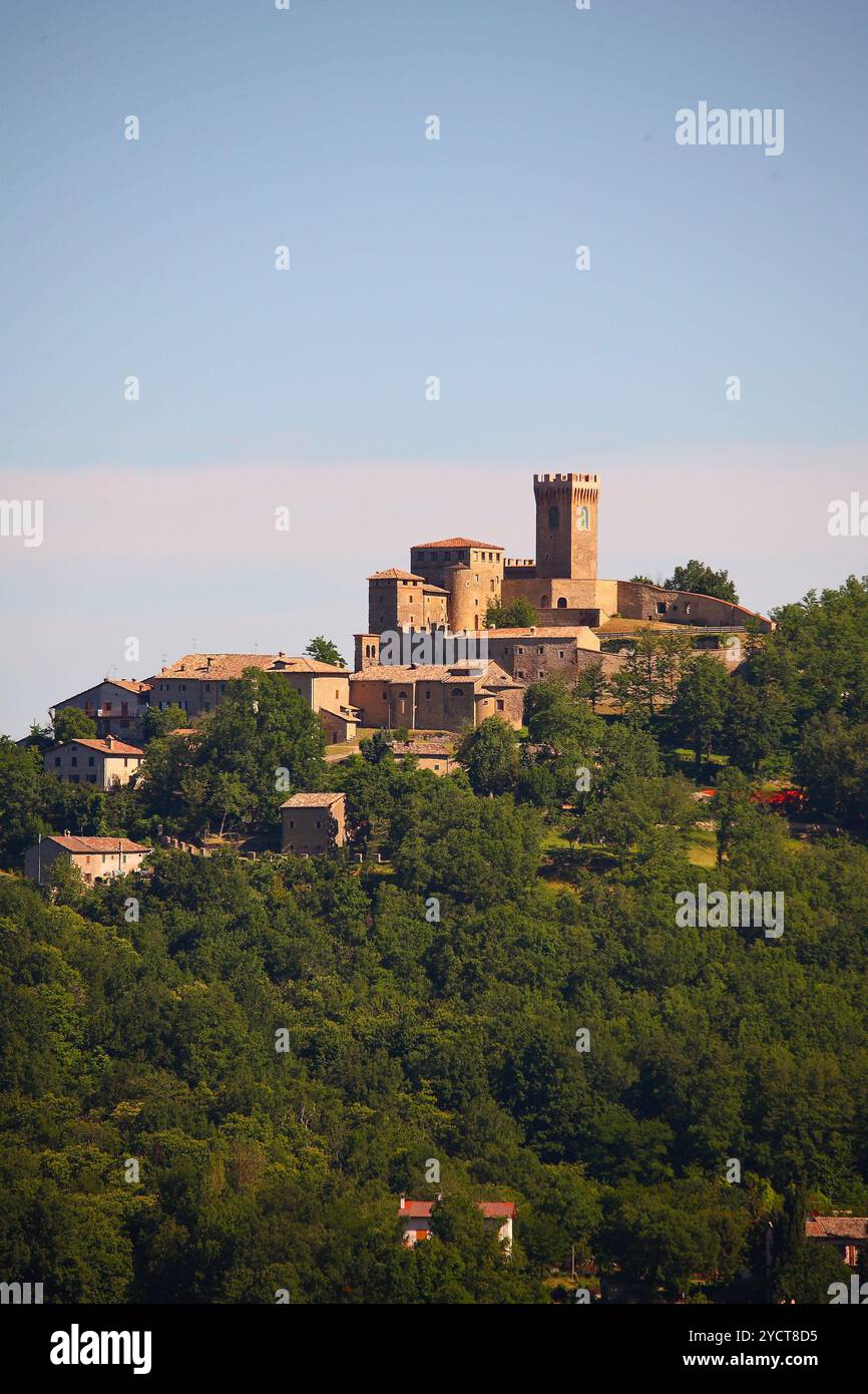 the medieval castle of Montecuccolo, circuit of the Emilian castles ...