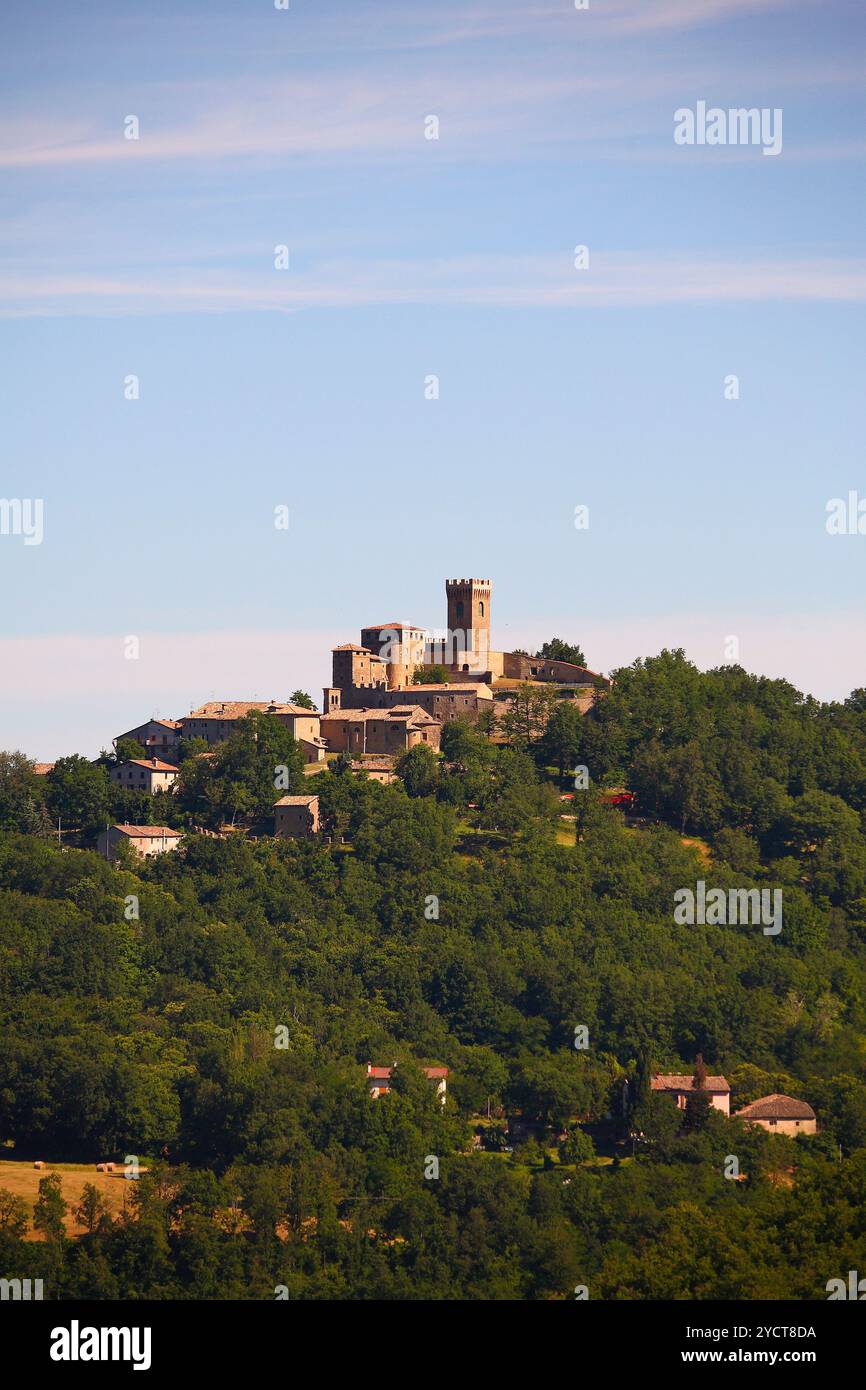 the medieval castle of Montecuccolo, circuit of the Emilian castles ...
