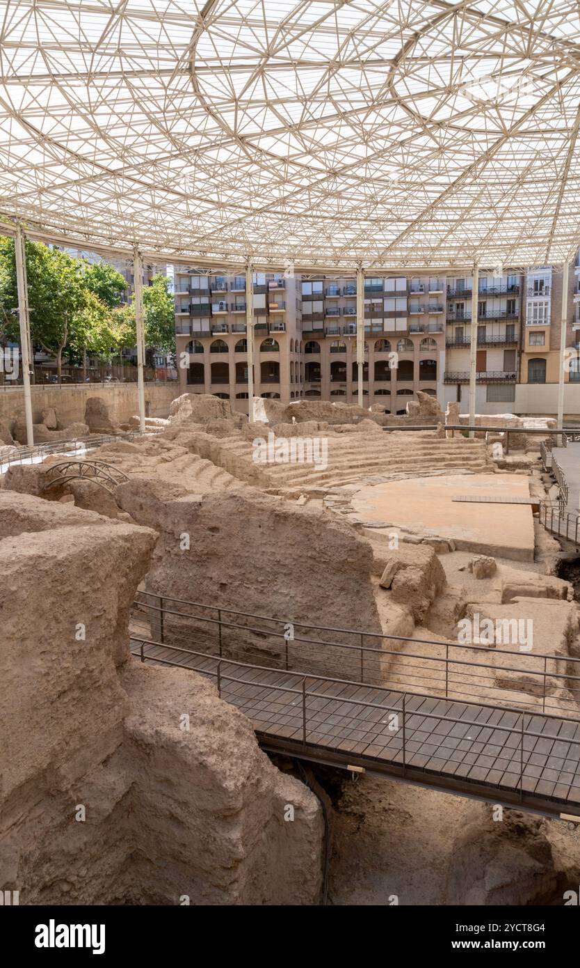 The Museo del Teatro de Caesaraugusta in the Roman colonia of ...