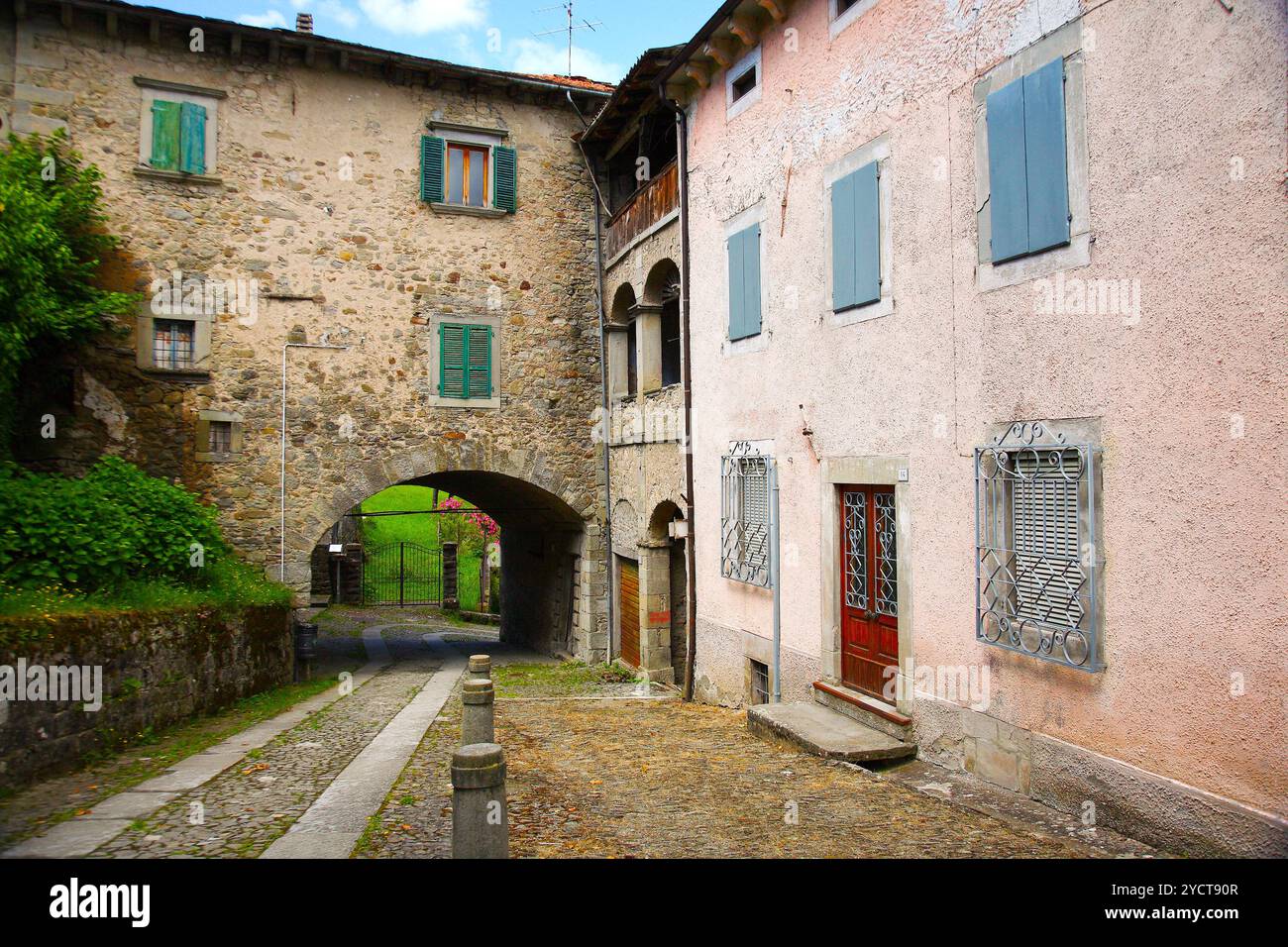 the fortified medieval village of Riolunato also famous for the ...
