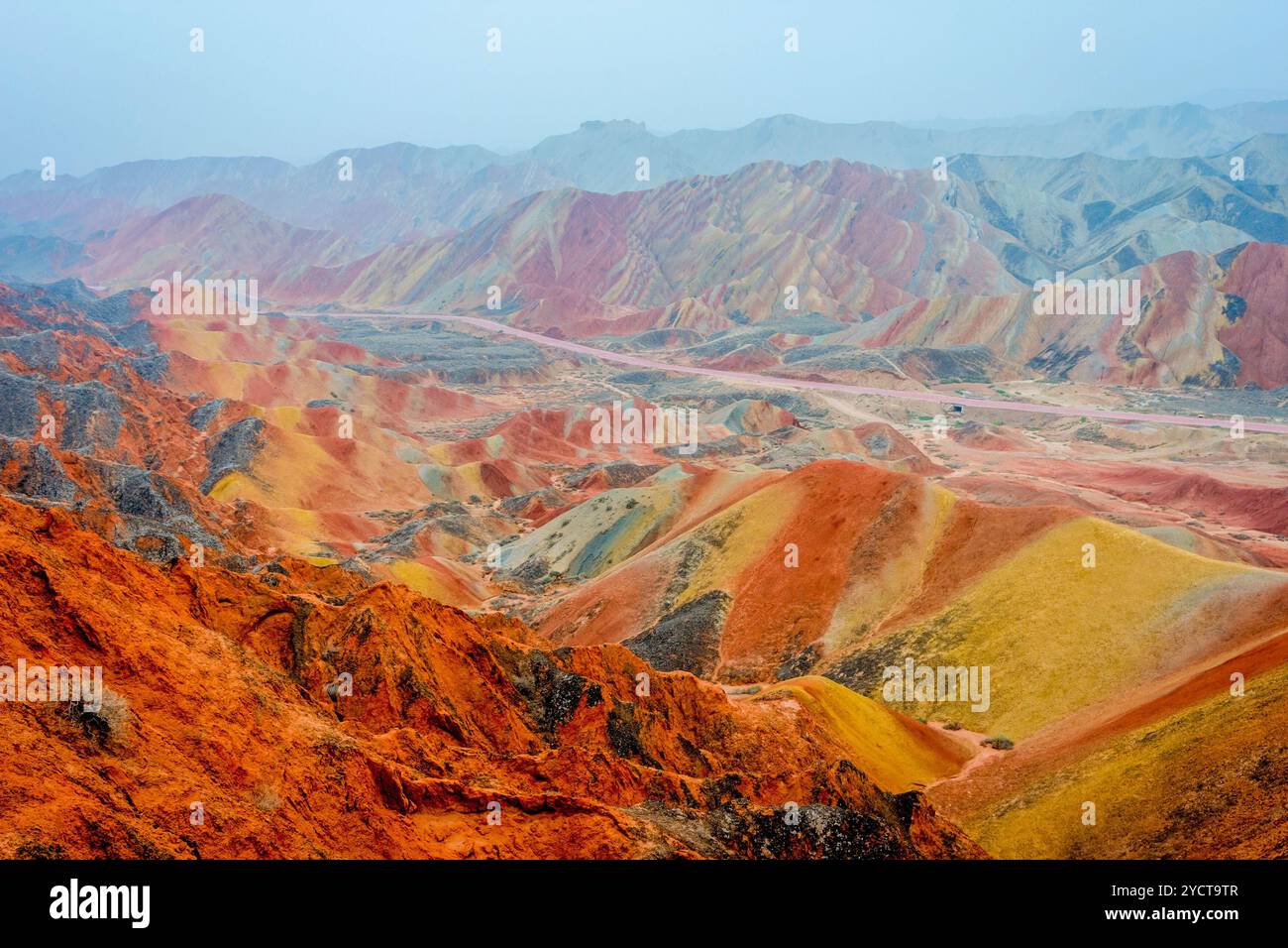 Zhangye national geopark hi-res stock photography and images - Alamy