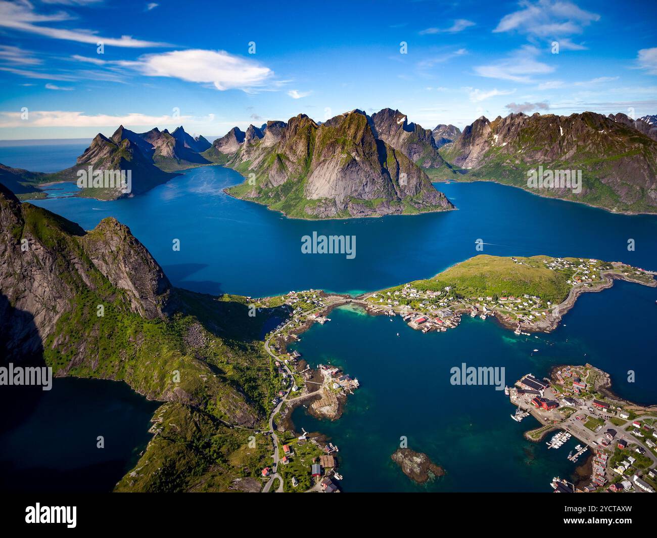Lofoten archipelago islands Stock Photo - Alamy