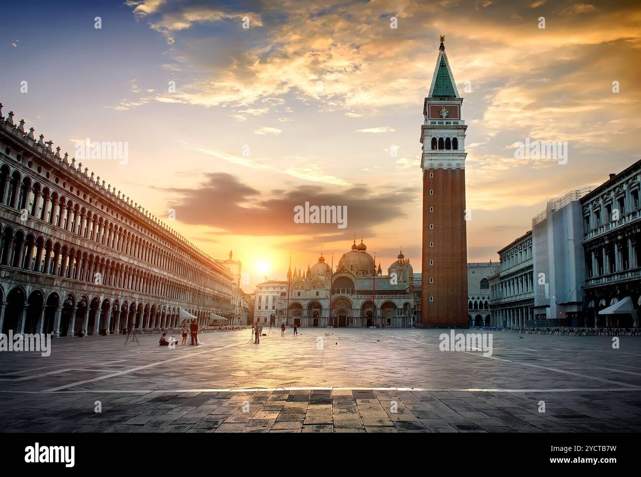 San Marco at sunrise Stock Photo - Alamy