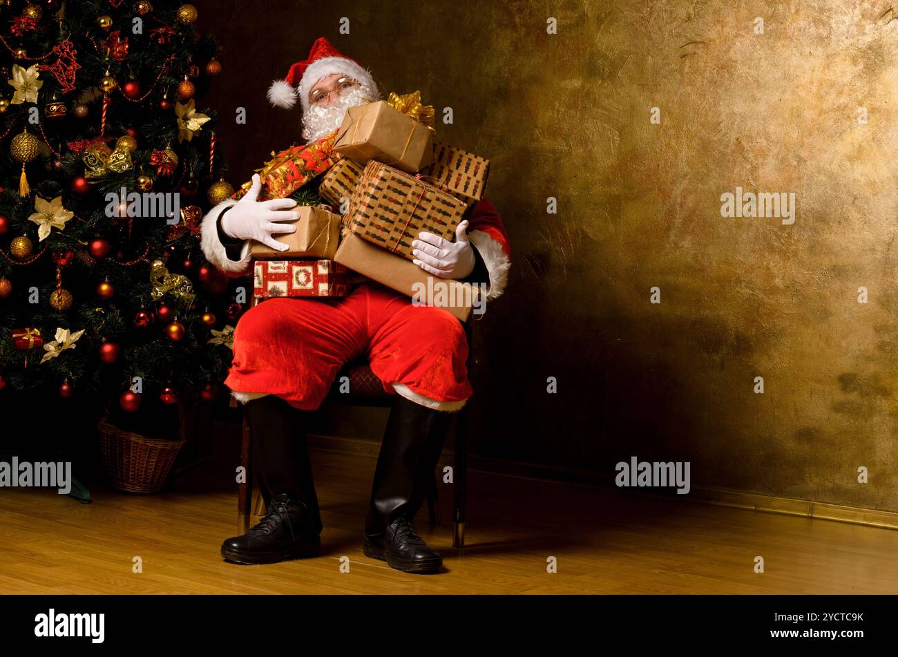 Exhausted santa hi-res stock photography and images - Alamy
