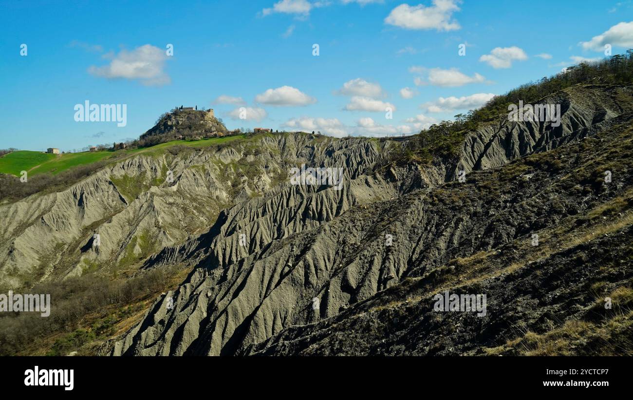 remains of the medieval castle of Canossa that belonged to Duchess ...