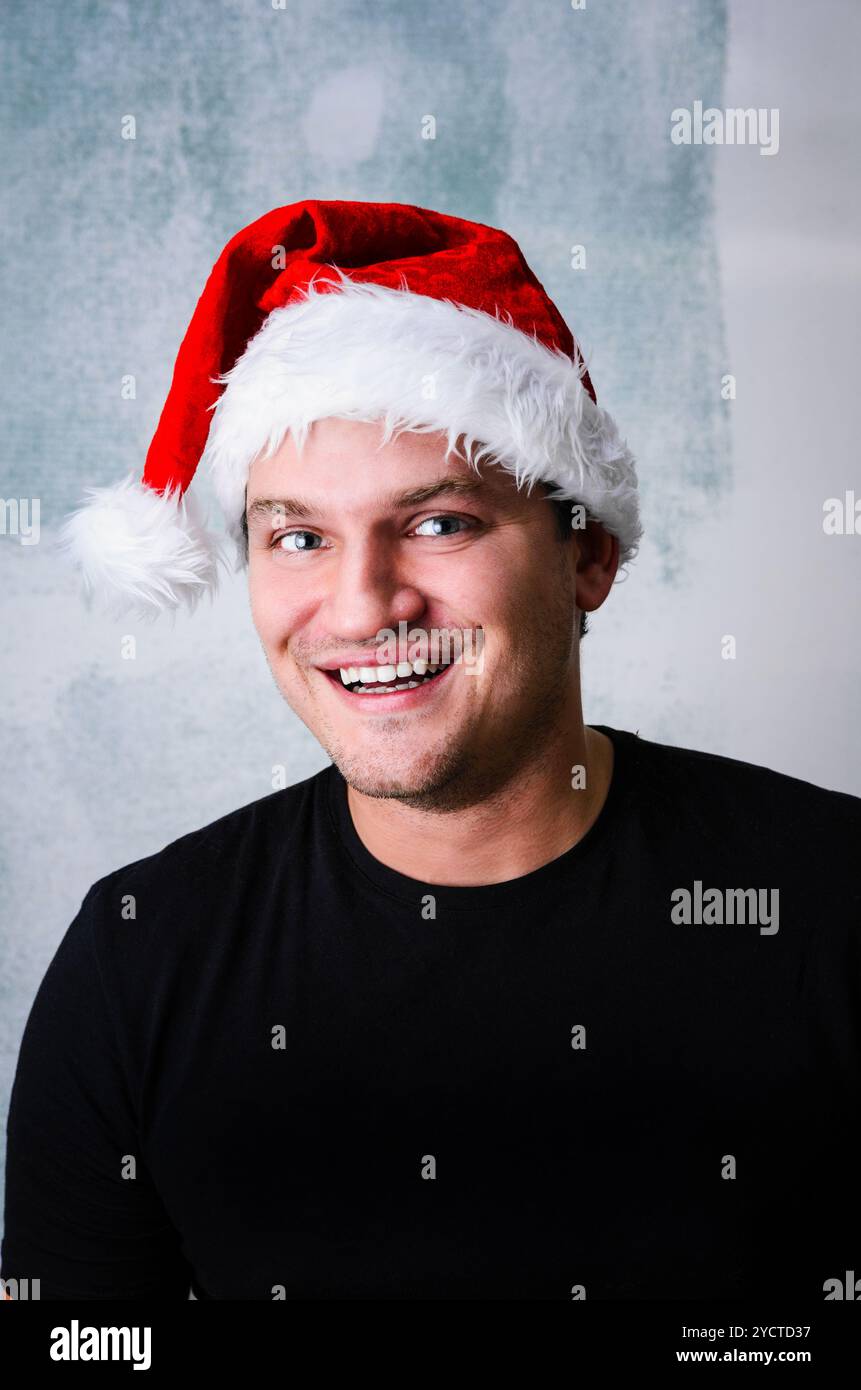 Excited man christmas hi-res stock photography and images - Alamy