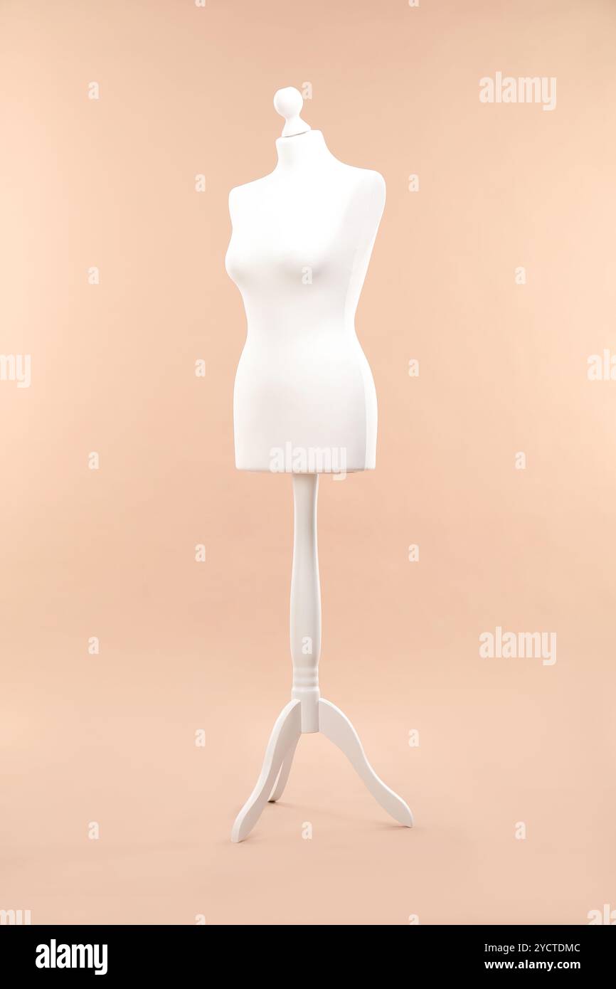 Woman mannequin, color background hi-res stock photography and images ...